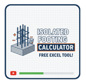 Isolated Footing Calculator - Civilnotess.com
